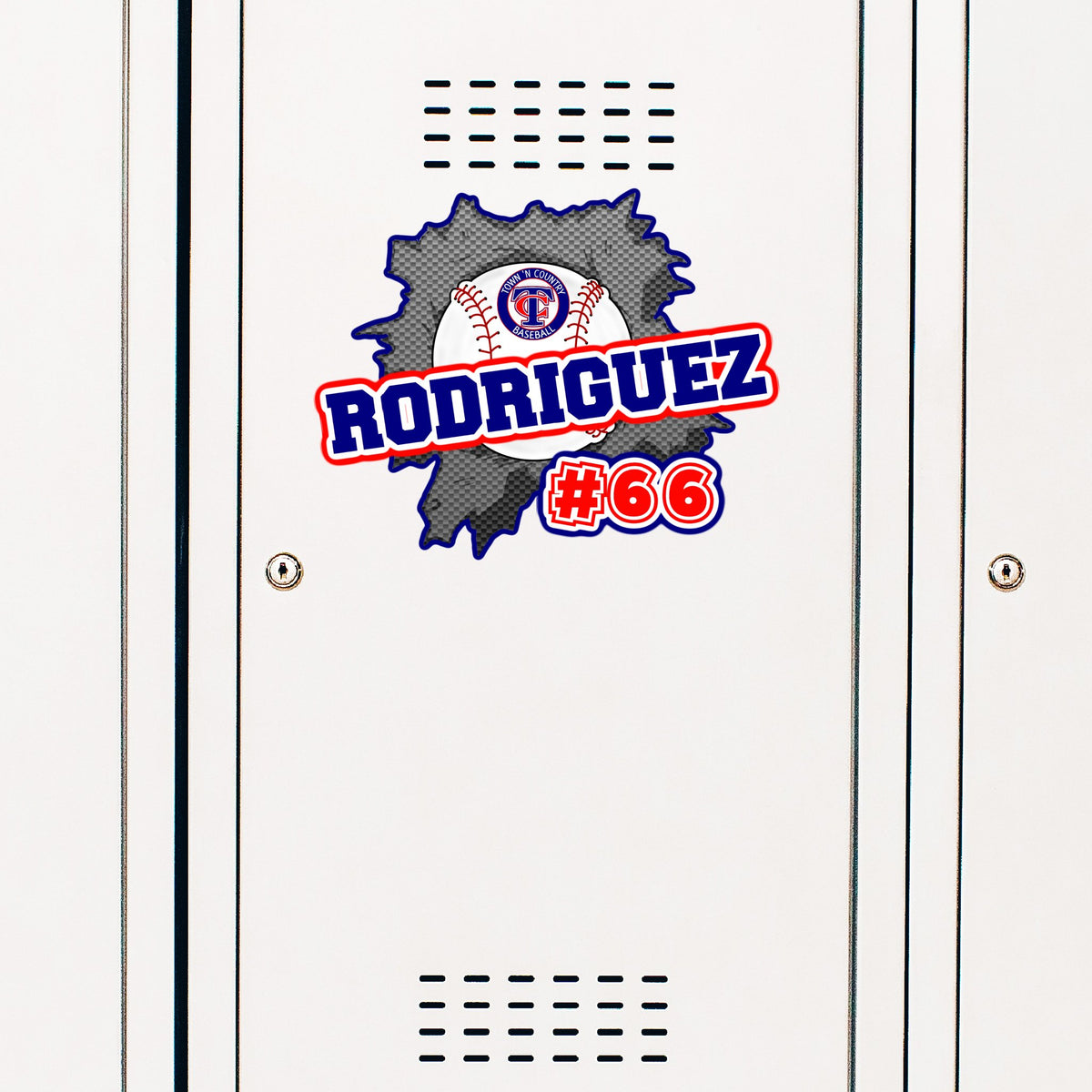 Ripped Baseball Locker Decoration - PRACTICALLY PERFECT PRINTABLES ...