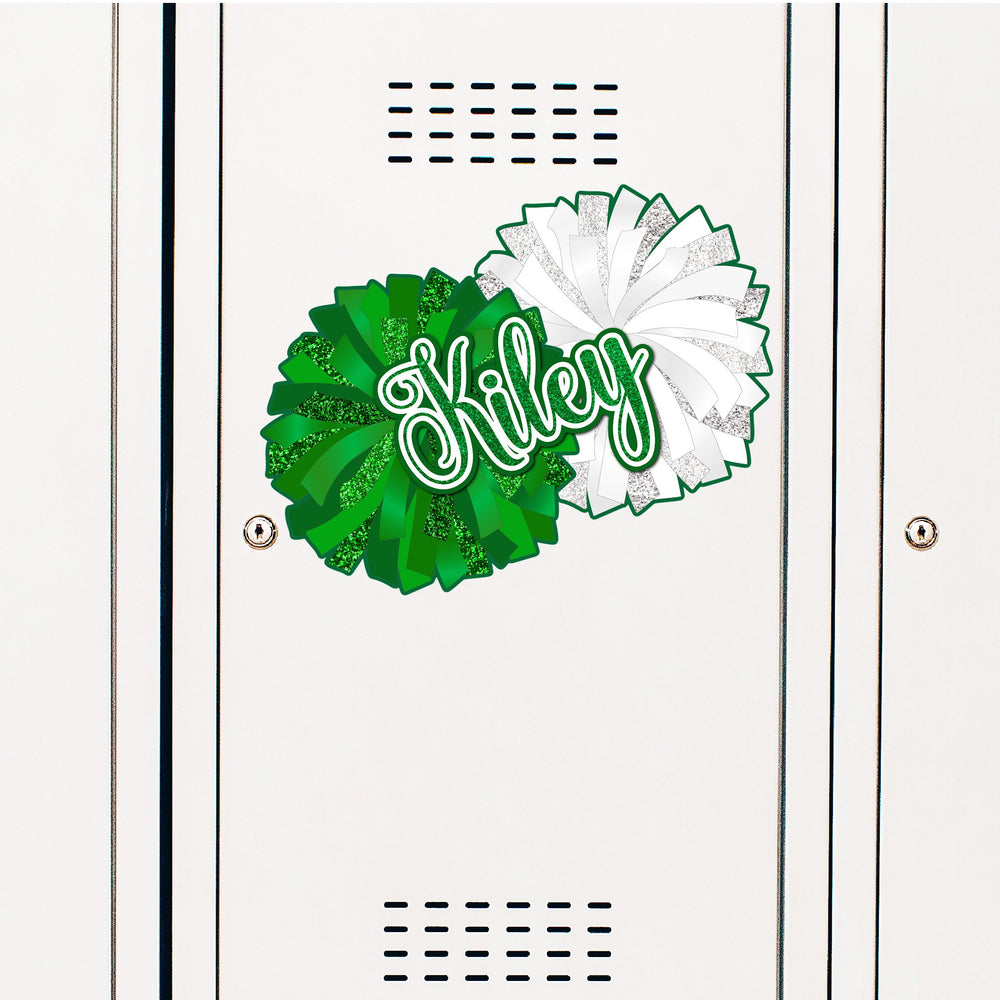 Cheer Pom Locker Decoration - PRACTICALLY PERFECT PRINTABLES ...