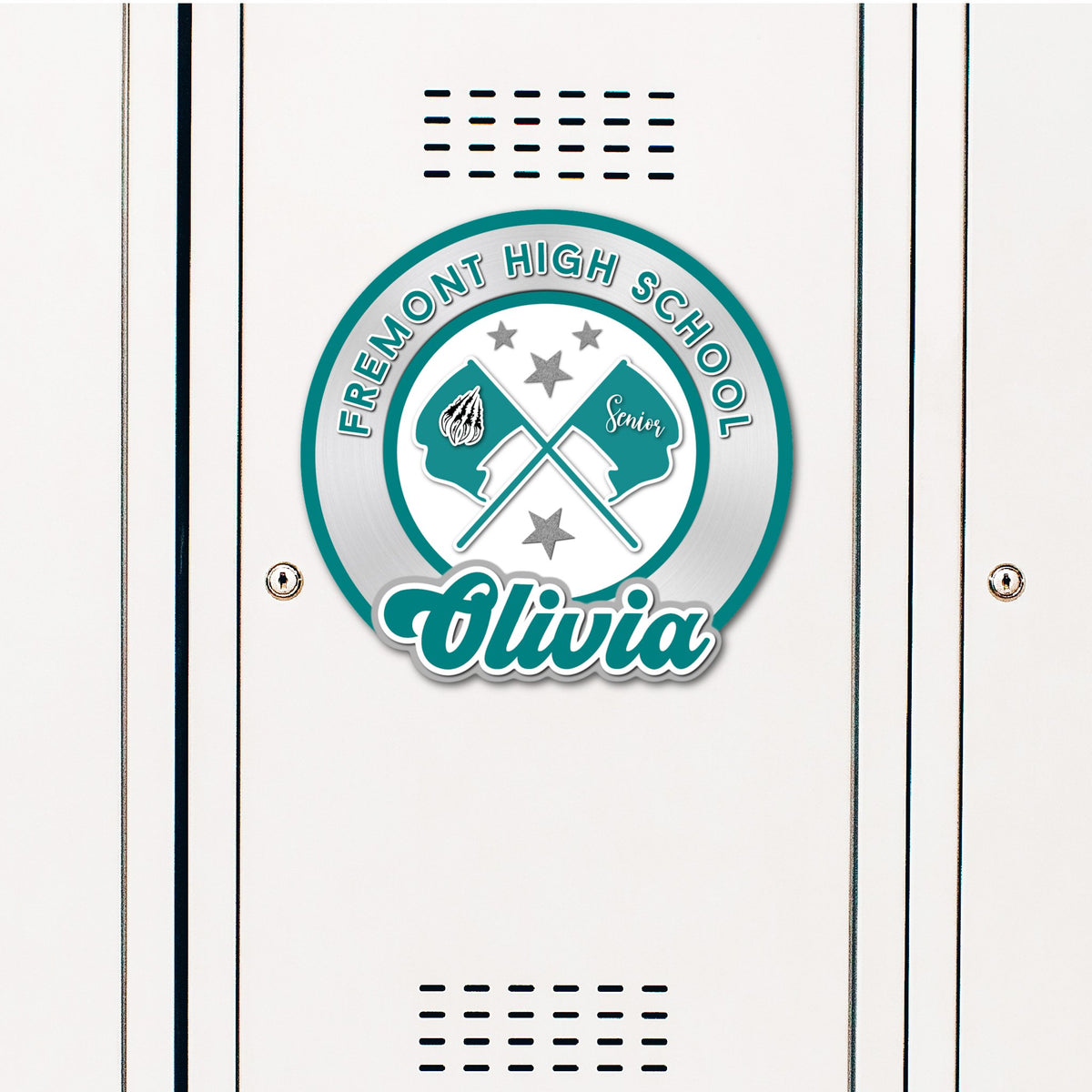 Color Guard Circle Locker Decoration - PRACTICALLY PERFECT PRINTABLES ...