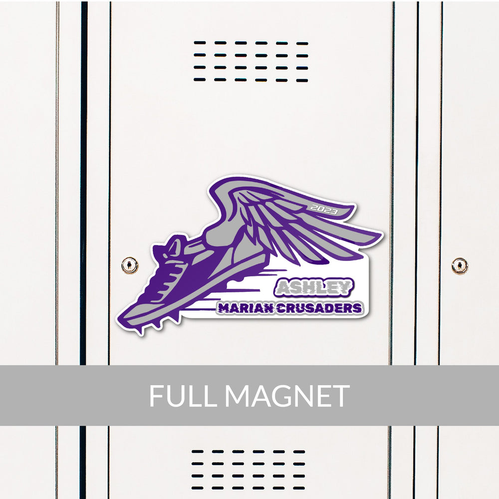 Cross Country Shoe Locker Decoration - PRACTICALLY PERFECT PRINTABLES ...
