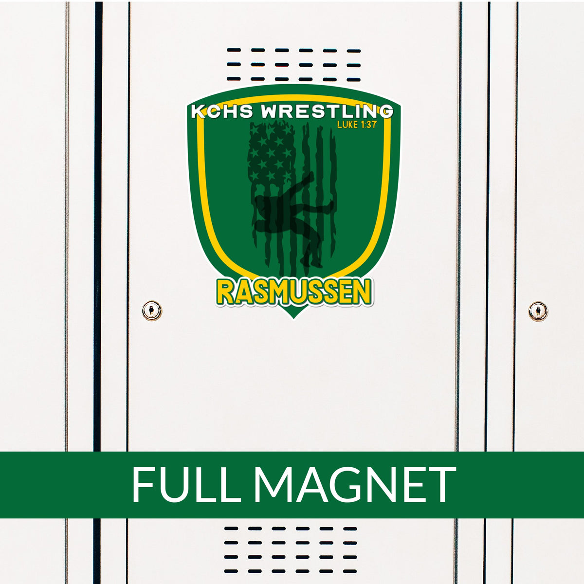 Custom Kearney Catholic Wrestling Locker Magnet - PRACTICALLY PERFECT ...