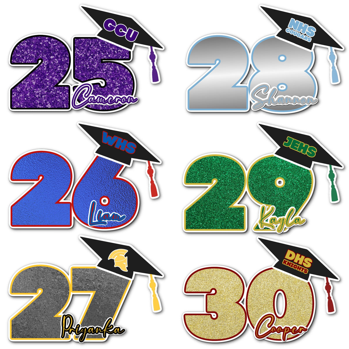 Graduation Cap Locker Decoration - PRACTICALLY PERFECT PRINTABLES ...