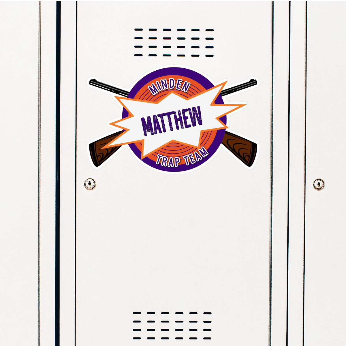 Trap & Skeet Shooting Locker Decoration - PRACTICALLY PERFECT ...