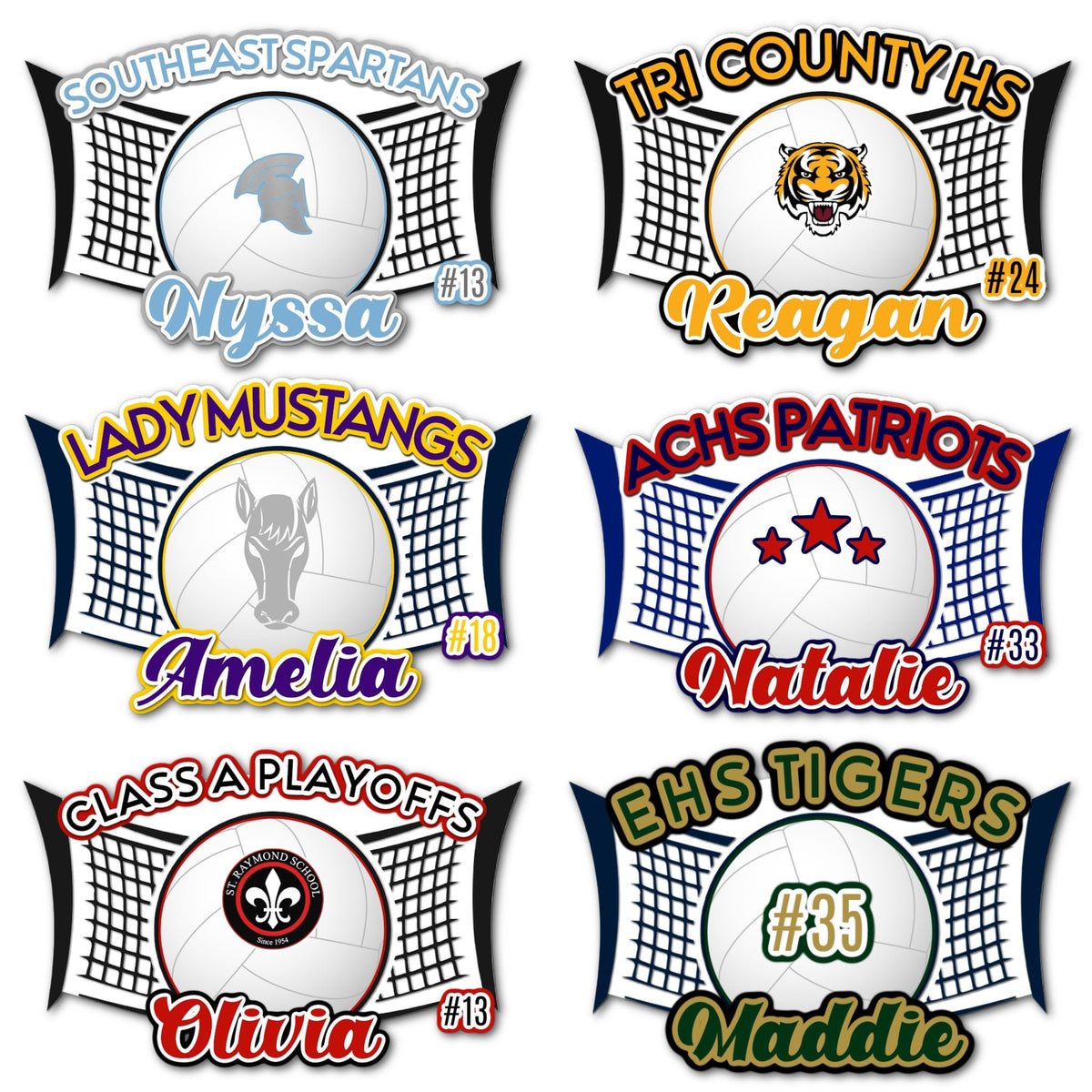 Volleyball Net Locker Decoration - PRACTICALLY PERFECT PRINTABLES ...